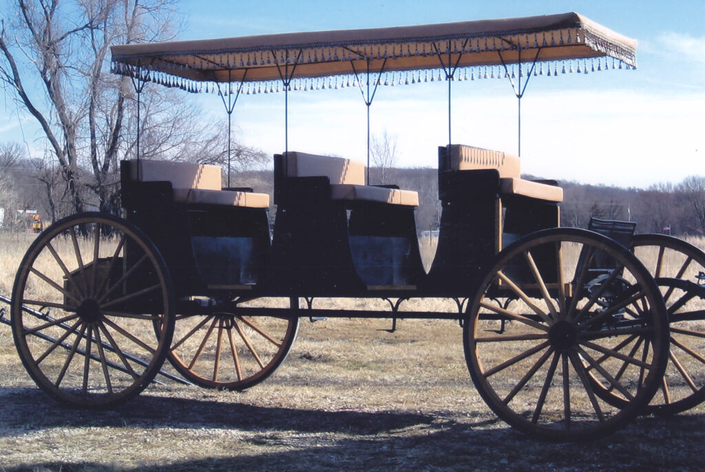 Three seat buggy - Waverly Sales